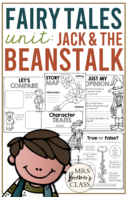 Fairy Tales Unit: Jack and the Beanstalk | Mrs. Bremer's Class