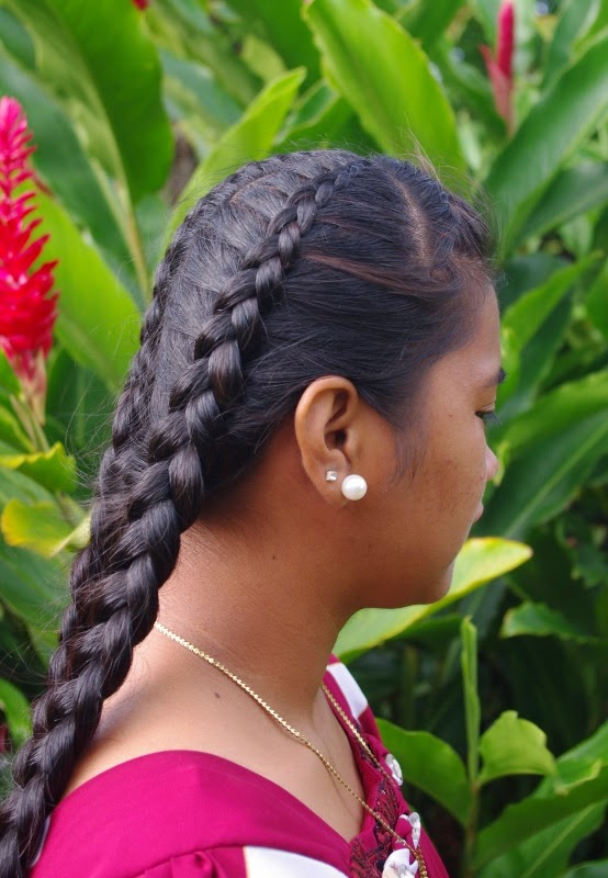 Braids & Hairstyles for Super Long Hair: Micronesian Girl~ Pocahontas ...
