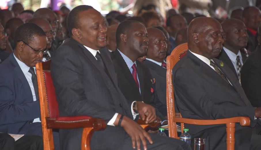 ‘Kumeza Mate Sio Kula Nyama’.. Uhuru Mocks Raila At Ole Ntimama Burial ...