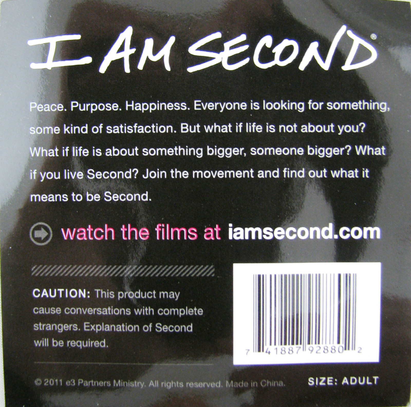 Gods411 : I am Second: Join the Movement