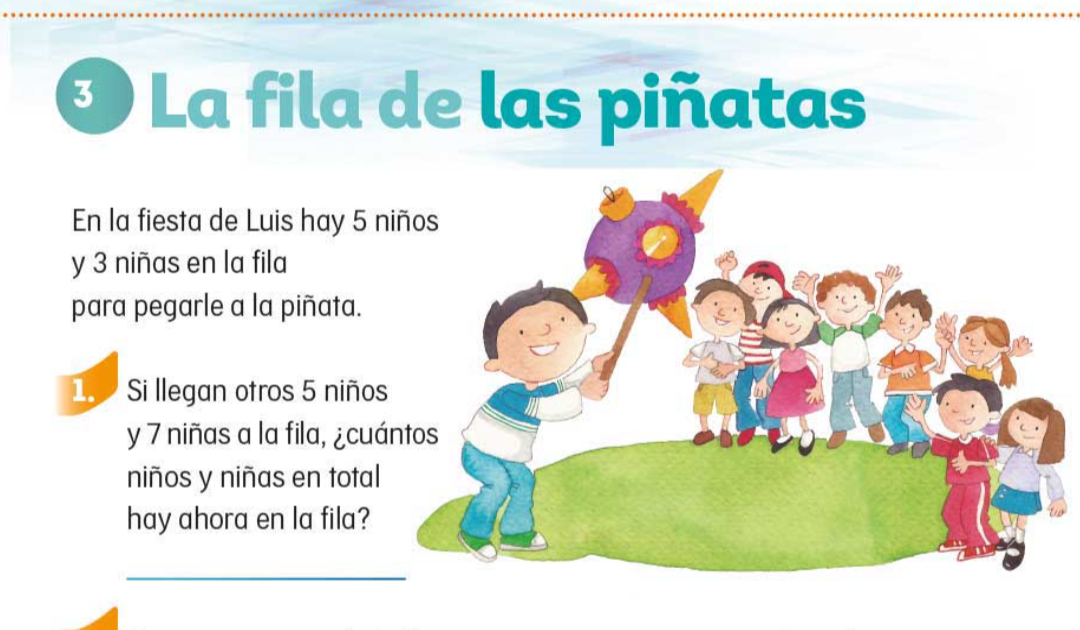 El aula de la maestra : MATEMÁTICAS "LA FILA DE LAS PIÑATAS" (PÁG. 29 ...