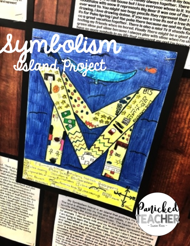 Symbolism Island Projects! | Panicked Teacher