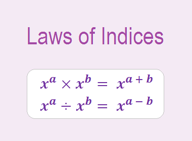 10 Math Problems: Laws of Indices