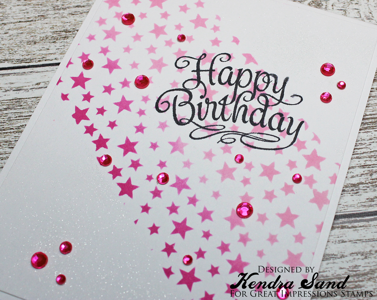 Luv 2 Scrap n' Make Cards: Blinged Birthday with GI