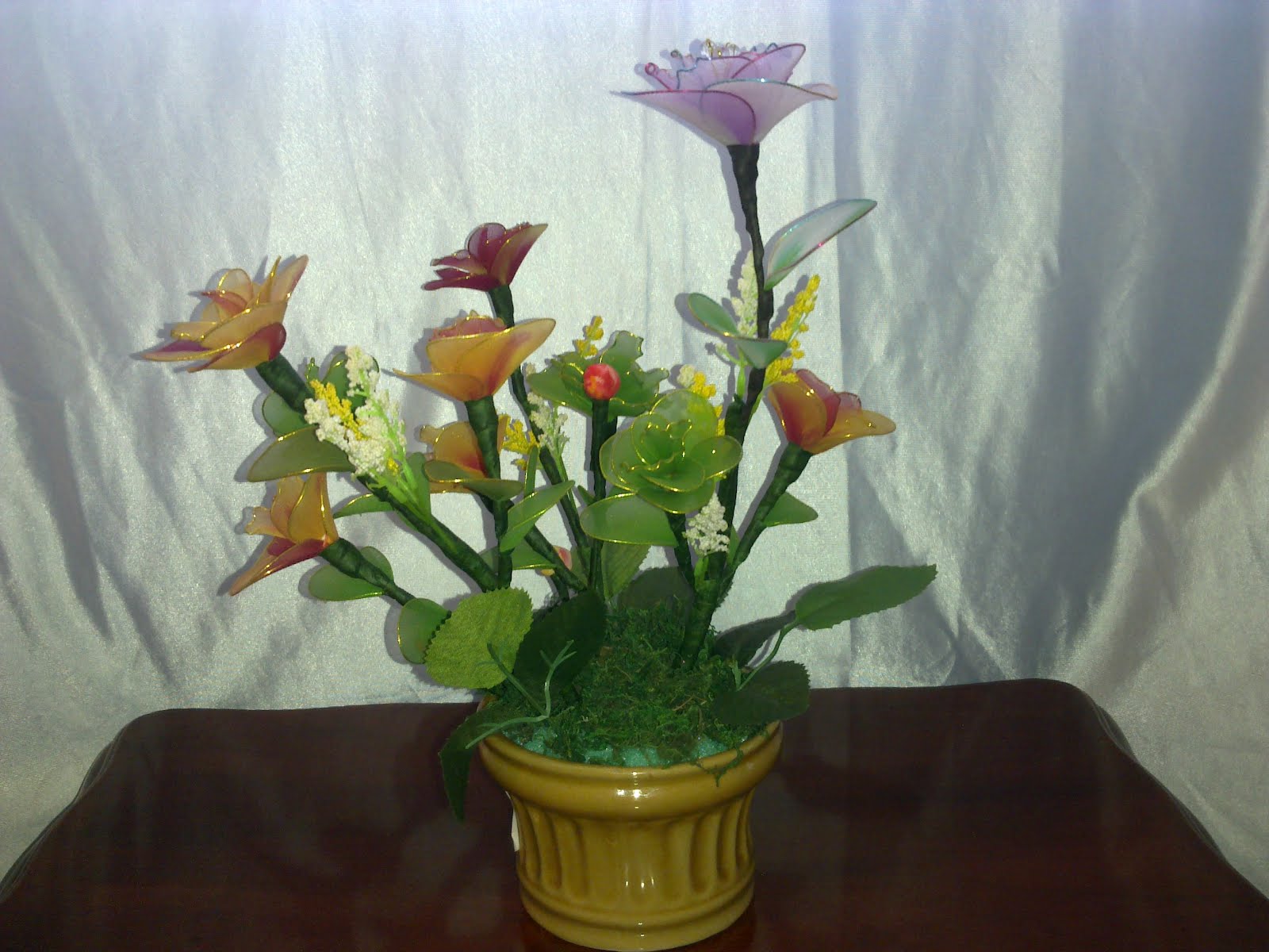 BONSAI BUNGA MANIK: KOLEKSI BUNGA CRYSTAL BARU SAHAJA DI HASILKAN