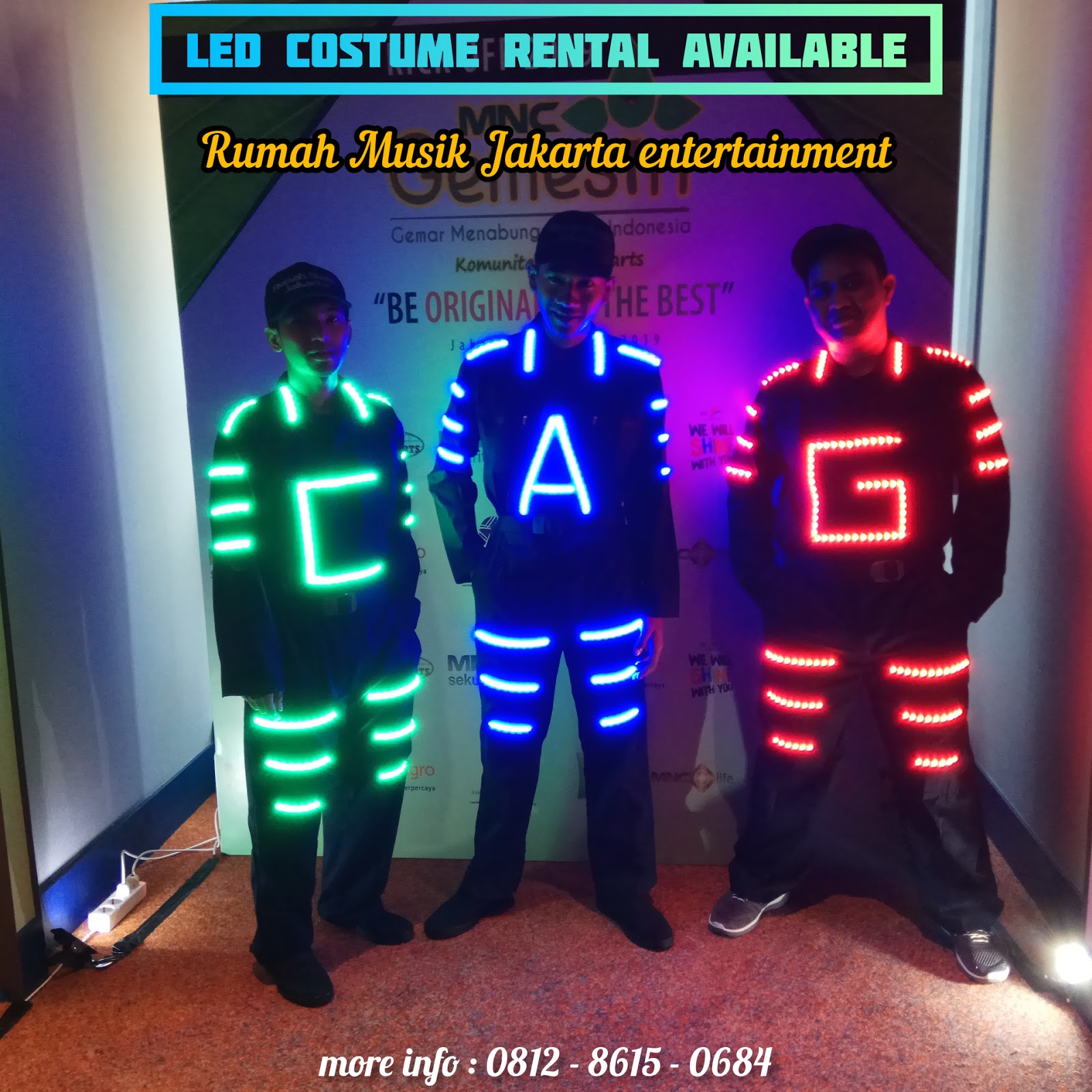SEWA LED KOSTUM JAKARTA