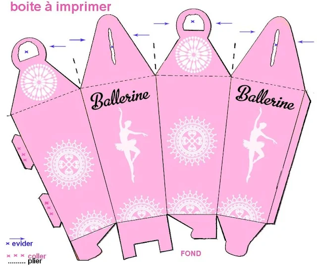 Ballet Retro: Free Printable Boxes. - Oh My Fiesta! in english