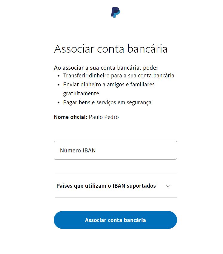 Paypal: Como adicionar uma conta bancária à conta PayPal? - ITO - NETthings