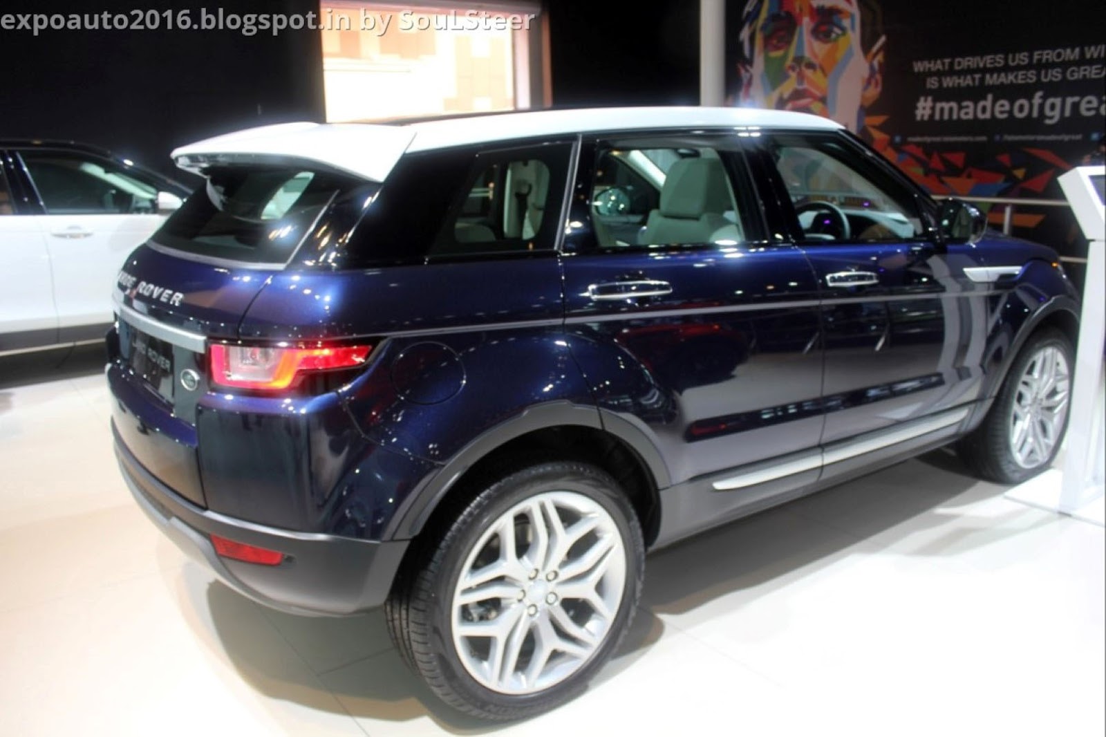 Auto Expo 2016 by SouLSteer: Range Rover Evoque compact luxury ...