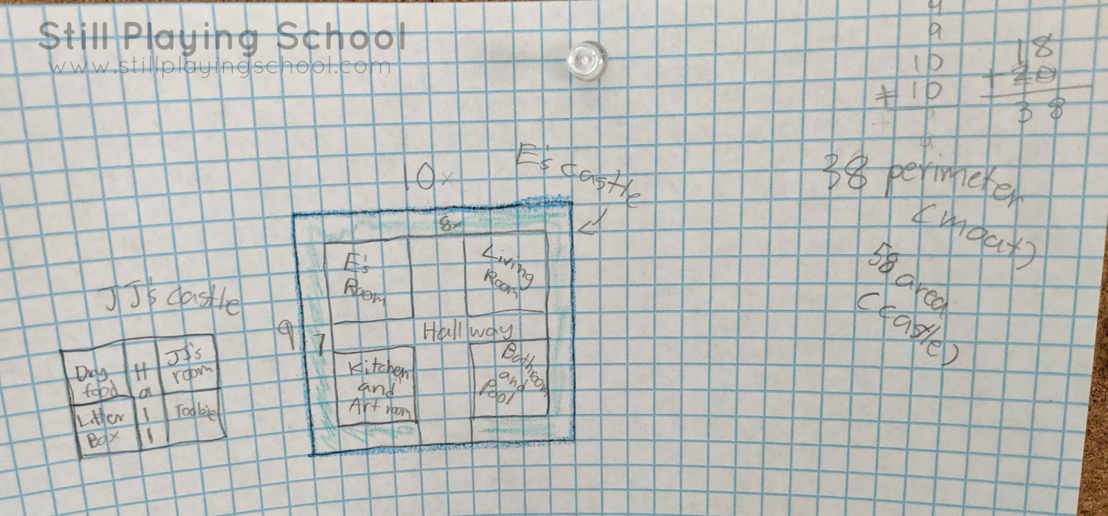 Castles & Moats to Learn Area and Perimeter | Still Playing School