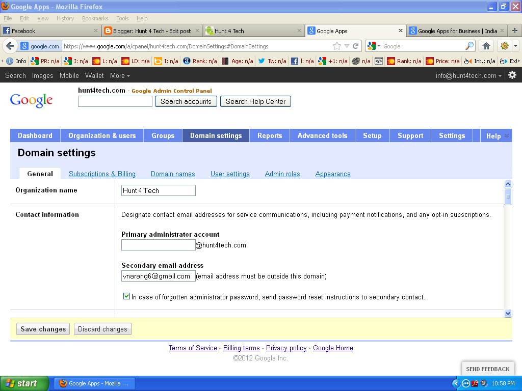 Redirect Your Naked Domain To Your www Domain Name