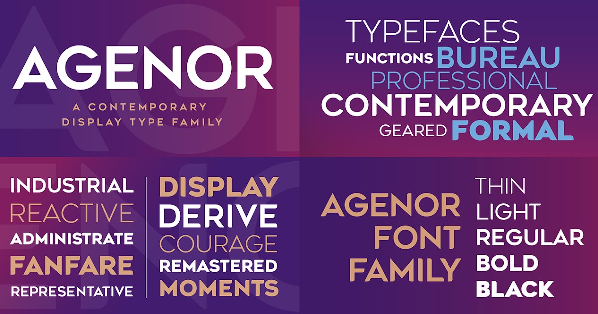 Deepak Dogra - less words. more pictures.: Typeface design – Agenor