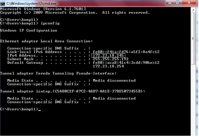 LANGKAH - LANGKAH MENGETAHUI IP ADDRESS KOMPUTER KITA