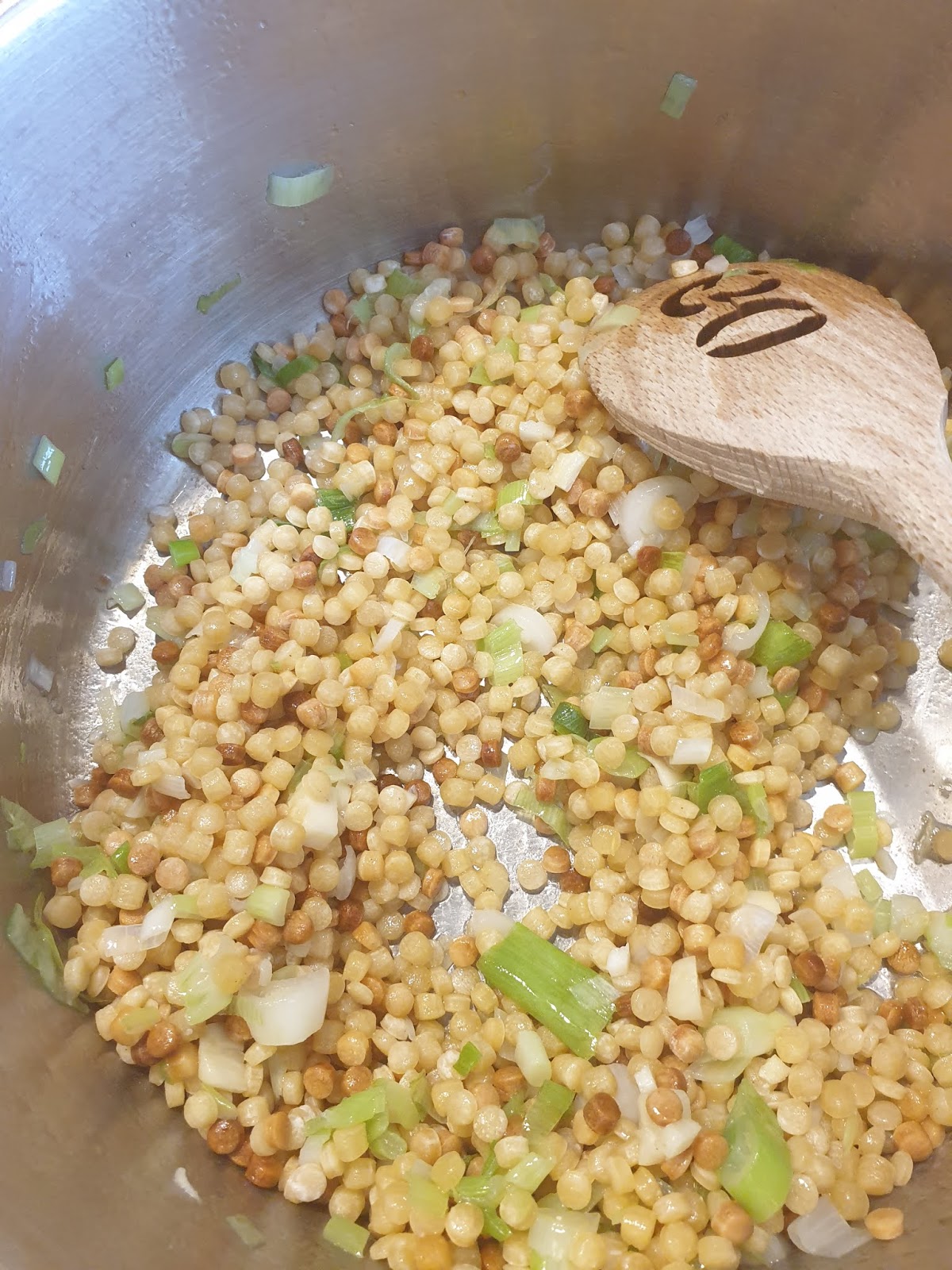 Foodoptions and Flavours: Fregola Sarda with Scallops