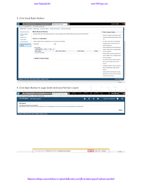 How to upload bulk entry excel file in Latest epayroll software? - Tips ...