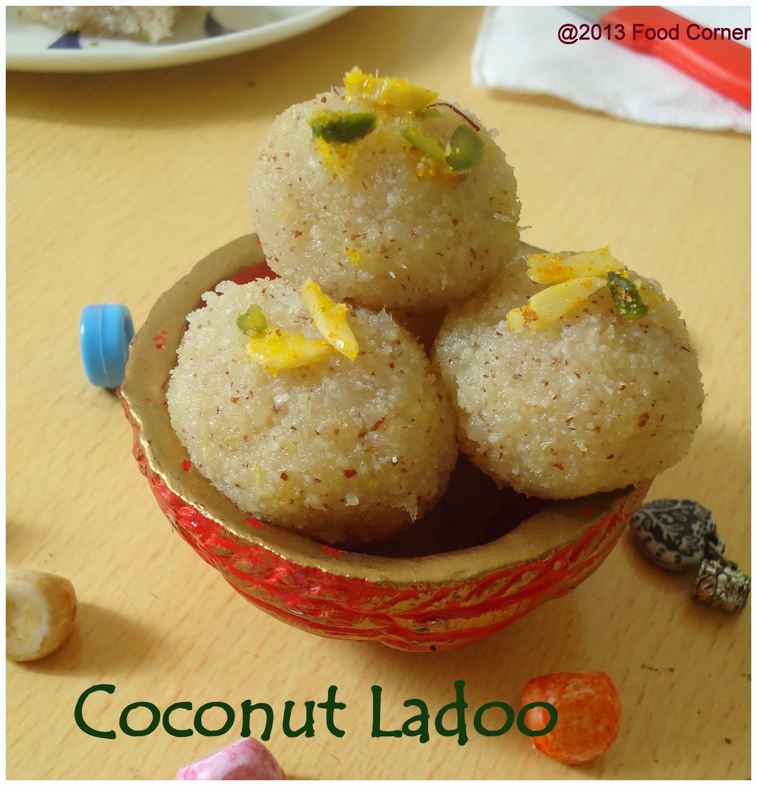 Coconut Barfi Recipe | Nariyal Barfi ~ Kiran's Food corner