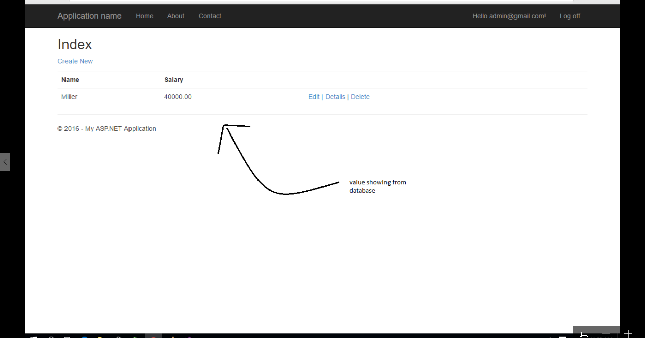 Database Connectivity In Mvc Using Entity Frameworkdbcontext Mvc Arena Aspnet