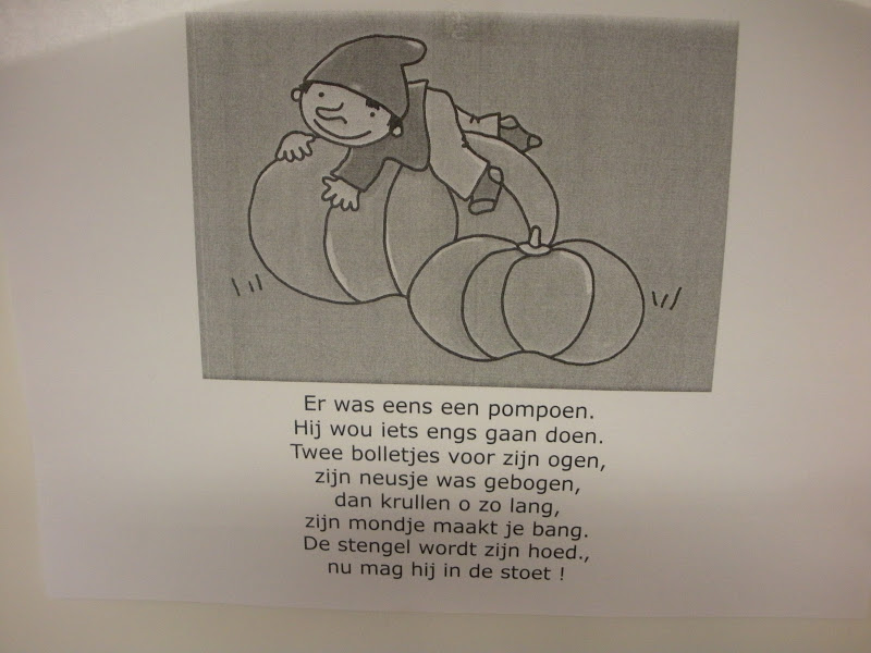 Nellie en Cezar klas: Leuke griezelpompoenen