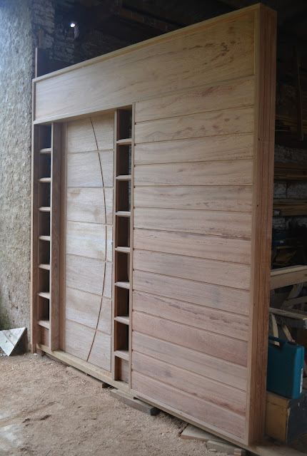 Carpintaria Roloff Ltda.: Porta externa com Painel lateral e superior fixo