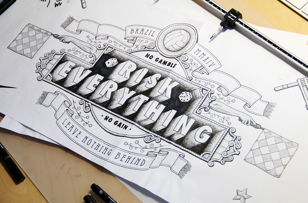 Desain Typography Keren Dari Tulisan Tangan ~ Kreatifv