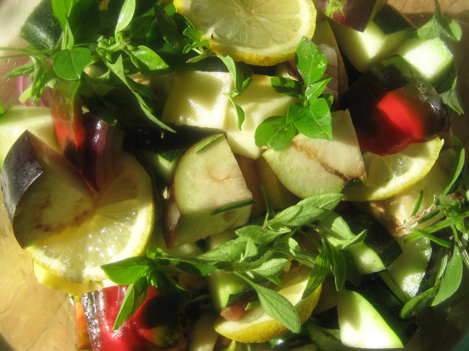 Rindy Mae: Grilled Ravioli with Garden Veggies