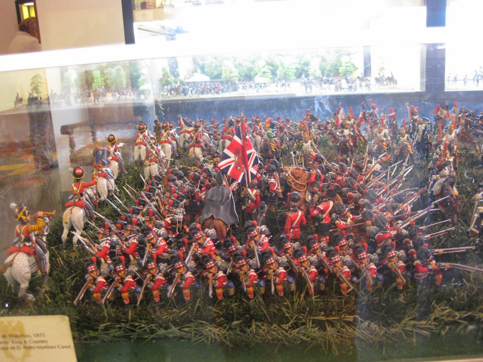 The Megalomaniac (Mwhaha): L'Iber Toy Soldier Museum - Waterloo Diorama