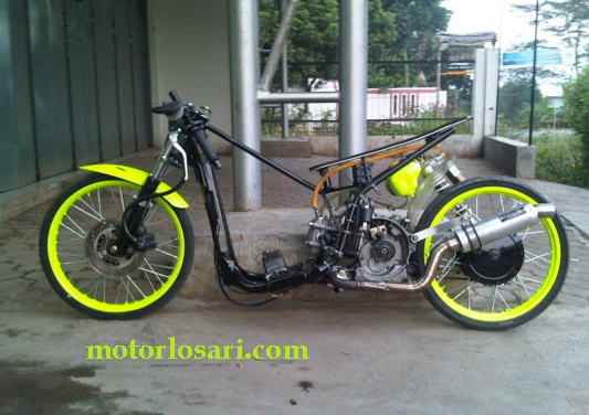 Spesifikasi dan foto modifikasi motor mio drag race, m-oto-mu (Majalah ...