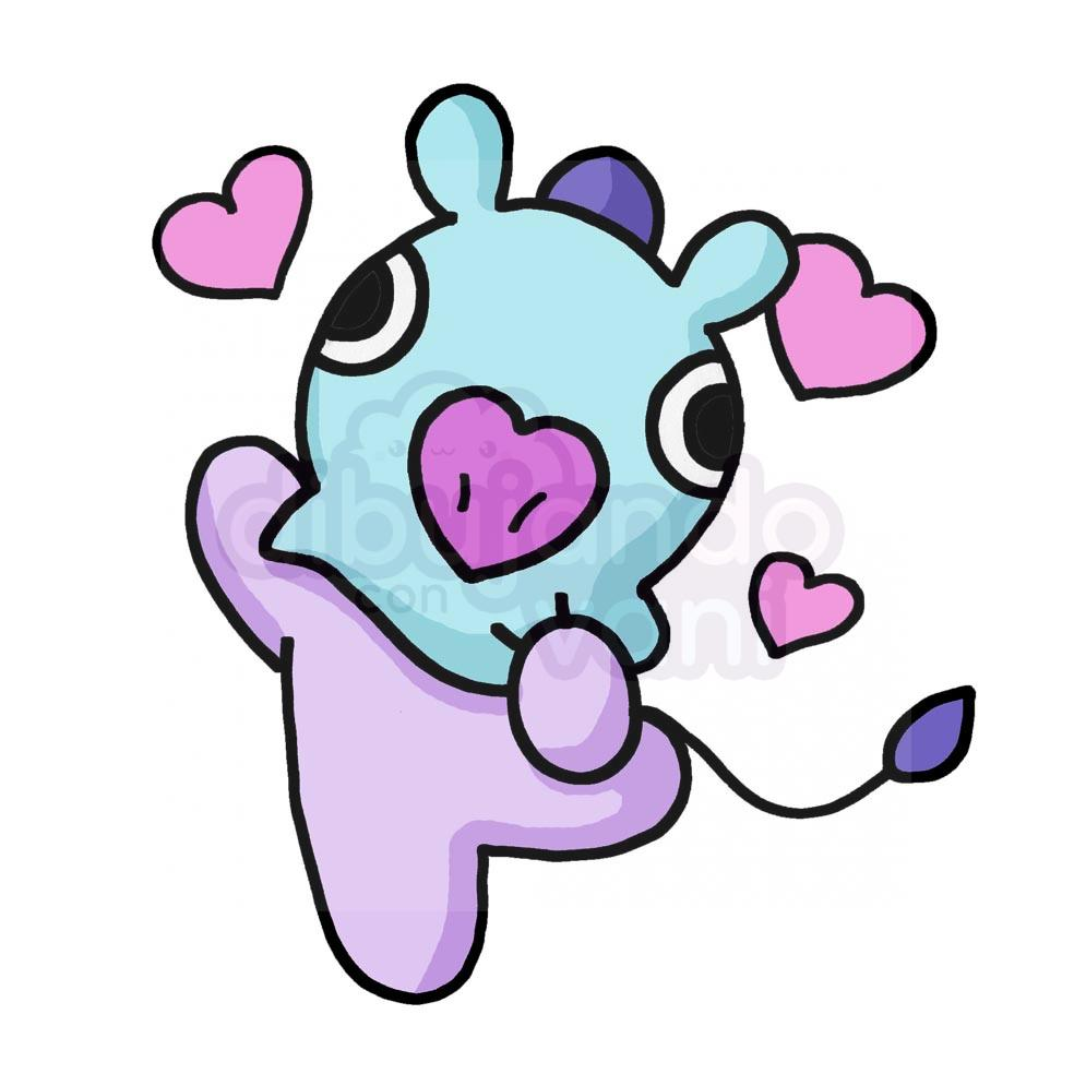 ¿Conoces a los personajes de BTS van con BTS21?