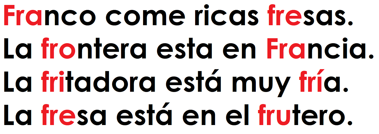 MI GRADO PRIMERO: La combinación Fr