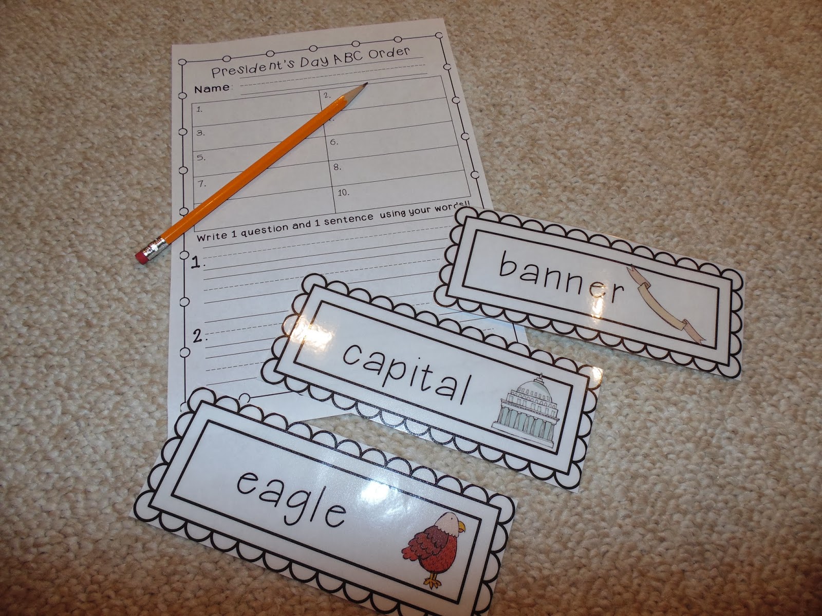 Mrs. Wheeler's First Grade Tidbits: President's Day Festivities!