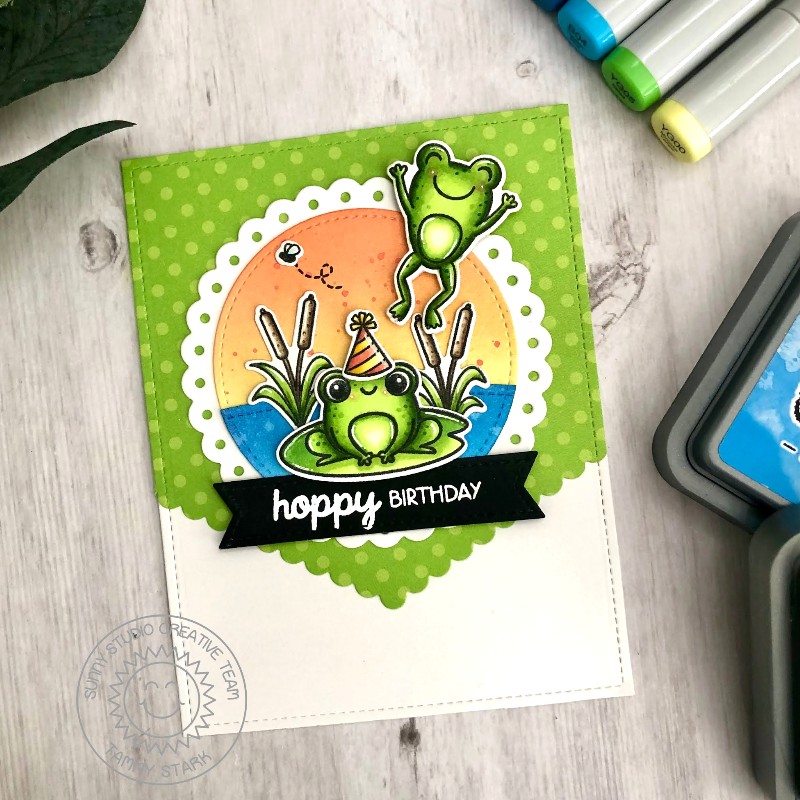 Sunny Studio: Feeling Froggy Cards with Tammy and Candice