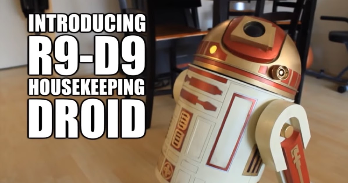 Ultra Tendencias: La unidad de limpieza R9-D9 es absolutamente el droide que estás buscando