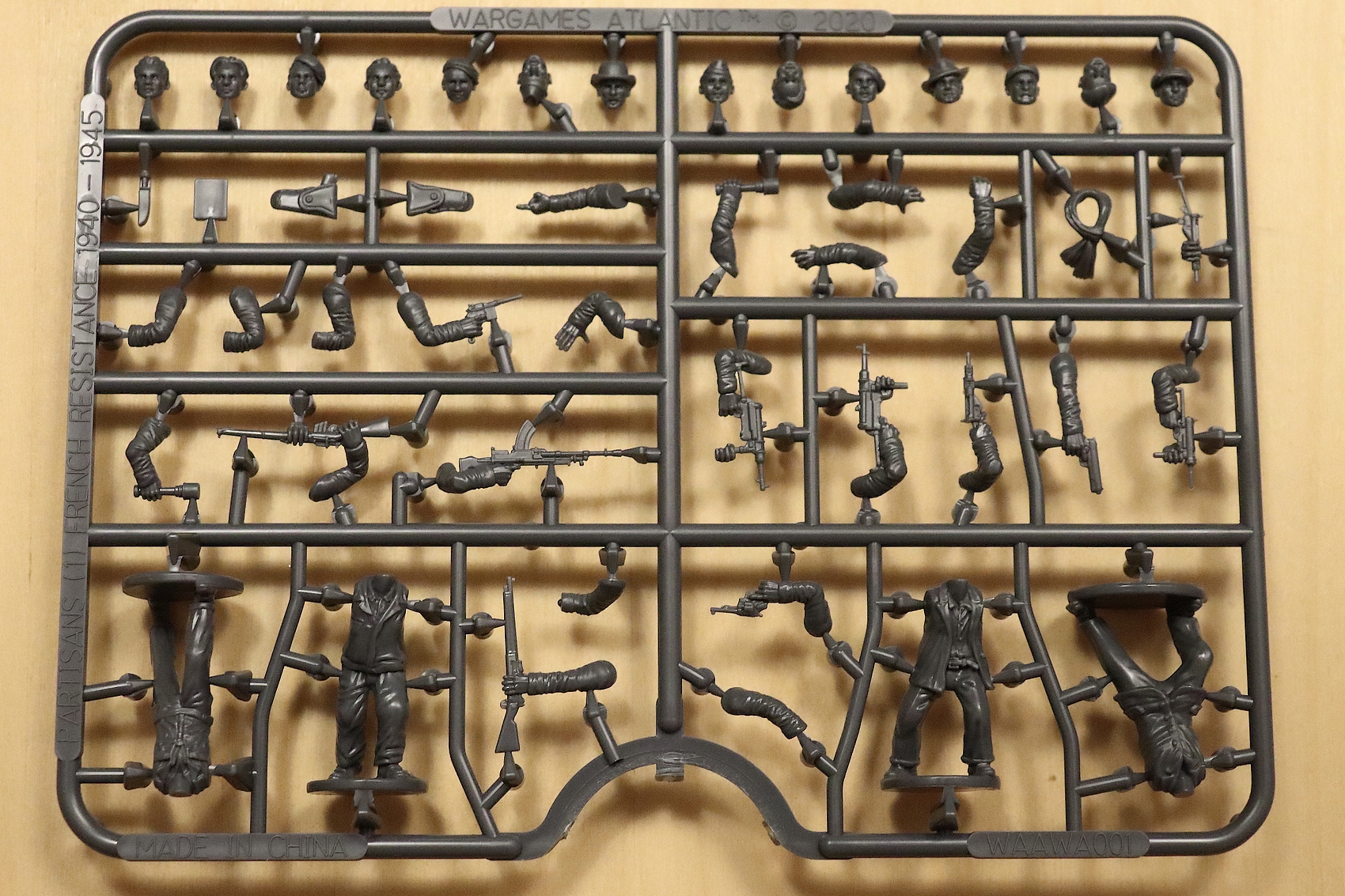 Battle Brush Studios: Review: Wargames Atlantic Partisans(1): French ...