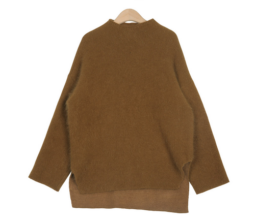 [Stylenanda] Mock Neck Angora Knit Top | KSTYLICK - Latest Korean ...