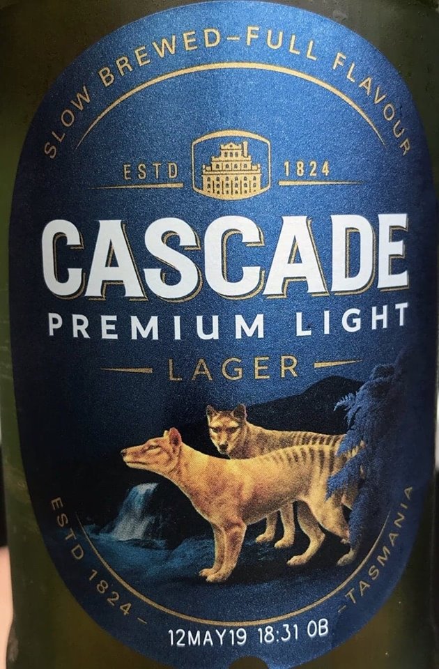 Bier+Randzaken November (5): Cascade Premium Lager - Australië