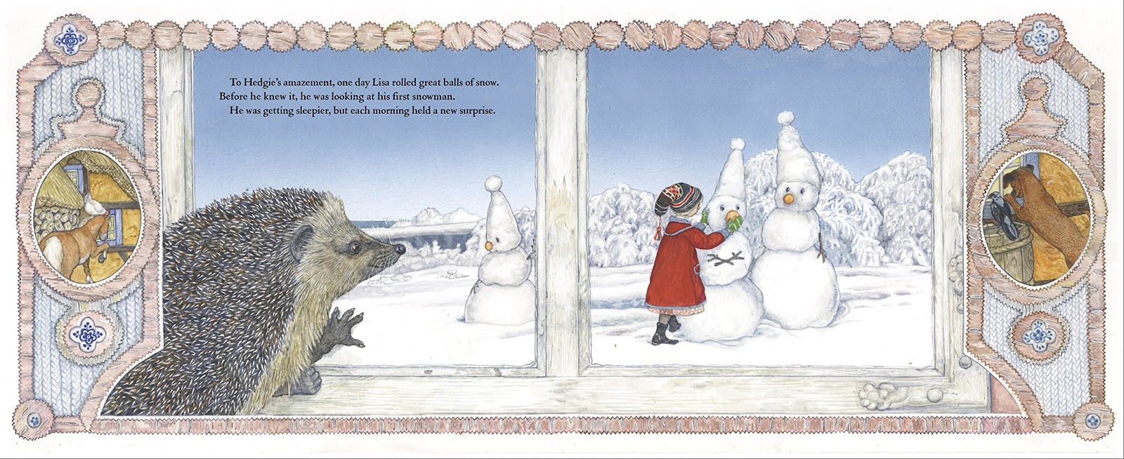 The Snowy Nap (a new Jan Brett book featuring Hedgie!) | Mrs. Bremer's ...