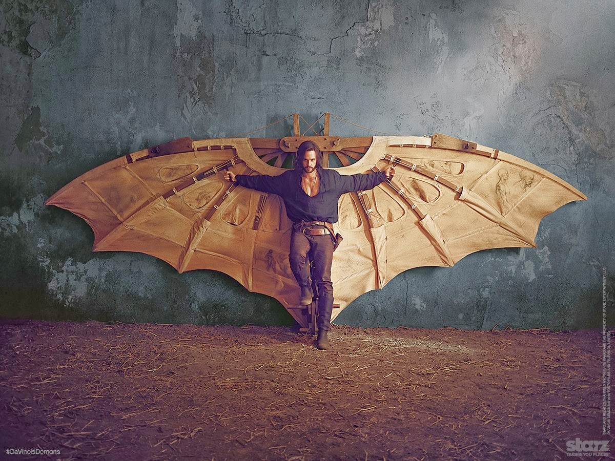 The Inside Trekker: Tom Riley takes flight in darkly stylish Da Vinci’s ...