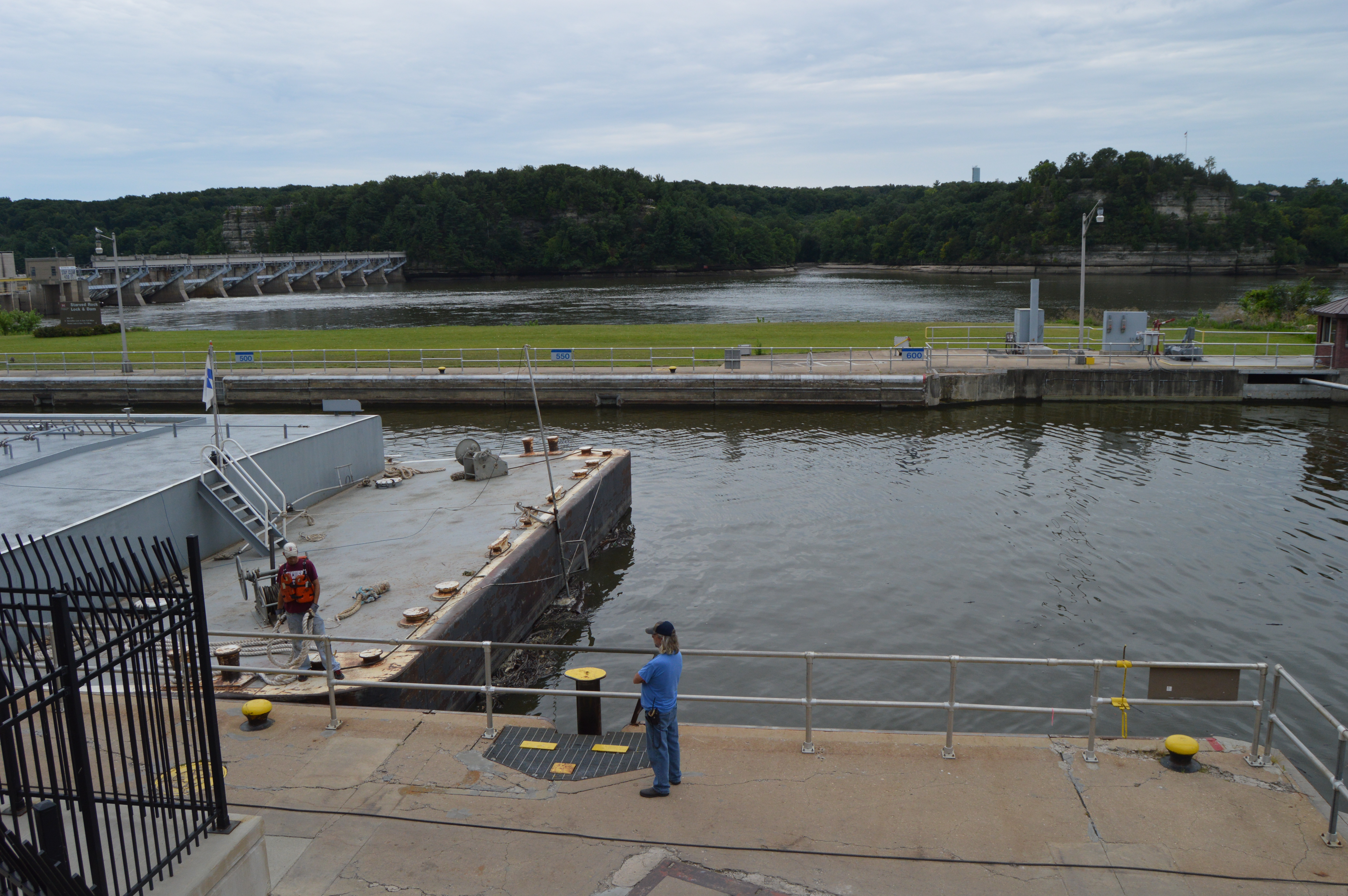 Industrial History: Starved Rock Lock and Dam