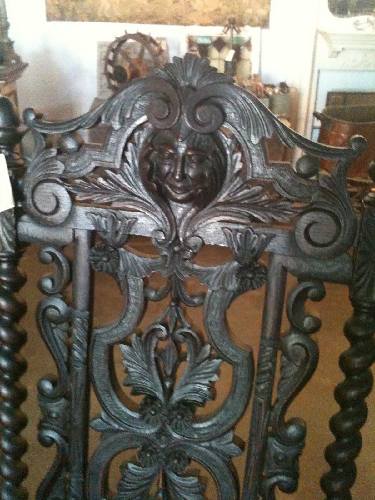 Silver Fox Architectural Salvage L.A.: Alexander Roux Handcarved Dining ...