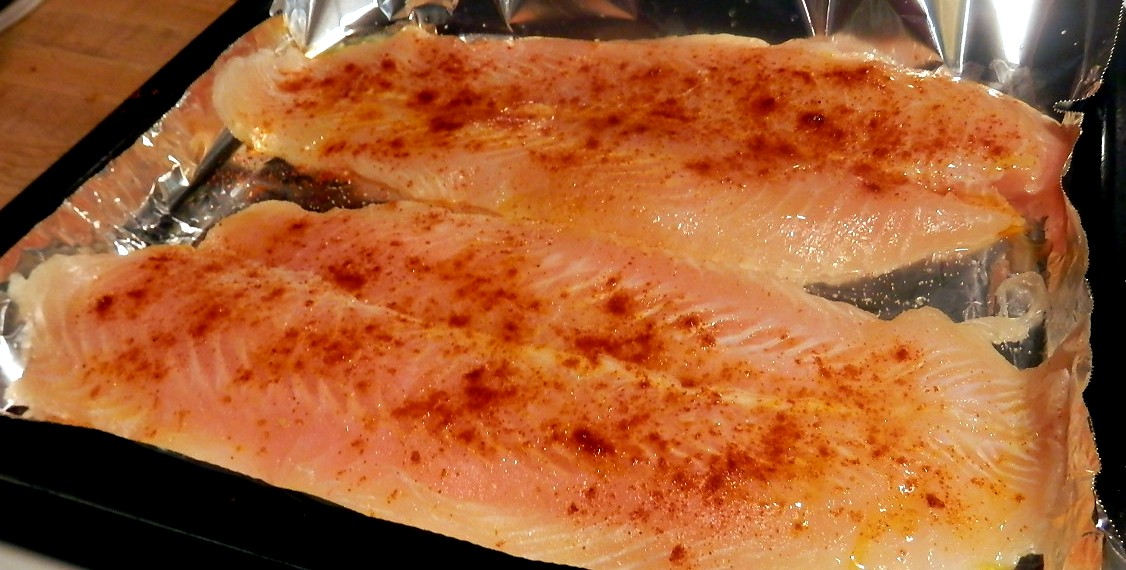 The Left Chapter: Lemon Baked Basa Fillets