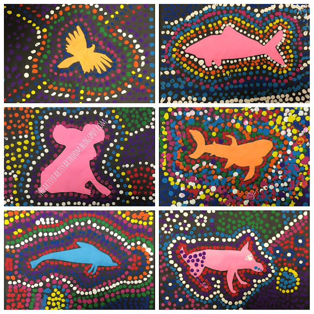 The Artsy Fartsy Art Room: Australian Aboriginal Dot Art (2016)
