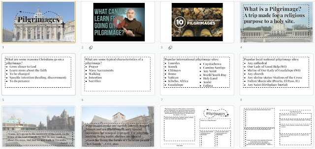 Look to Him and be Radiant: Pilgrimage Postcards