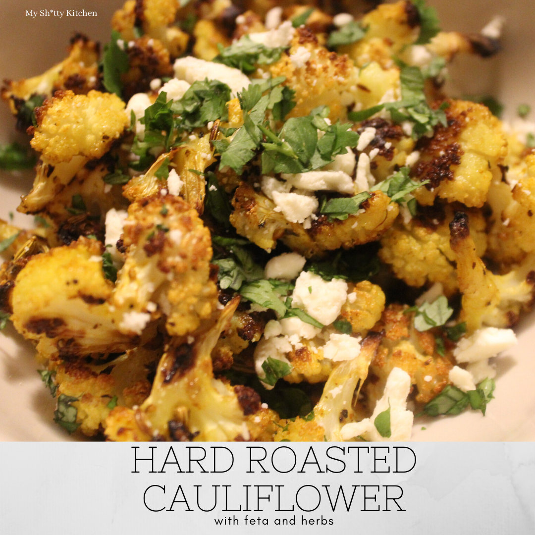 Pretty fancy for a side dish (Hard Roasted Spiced Cauliflower) - My Sh ...