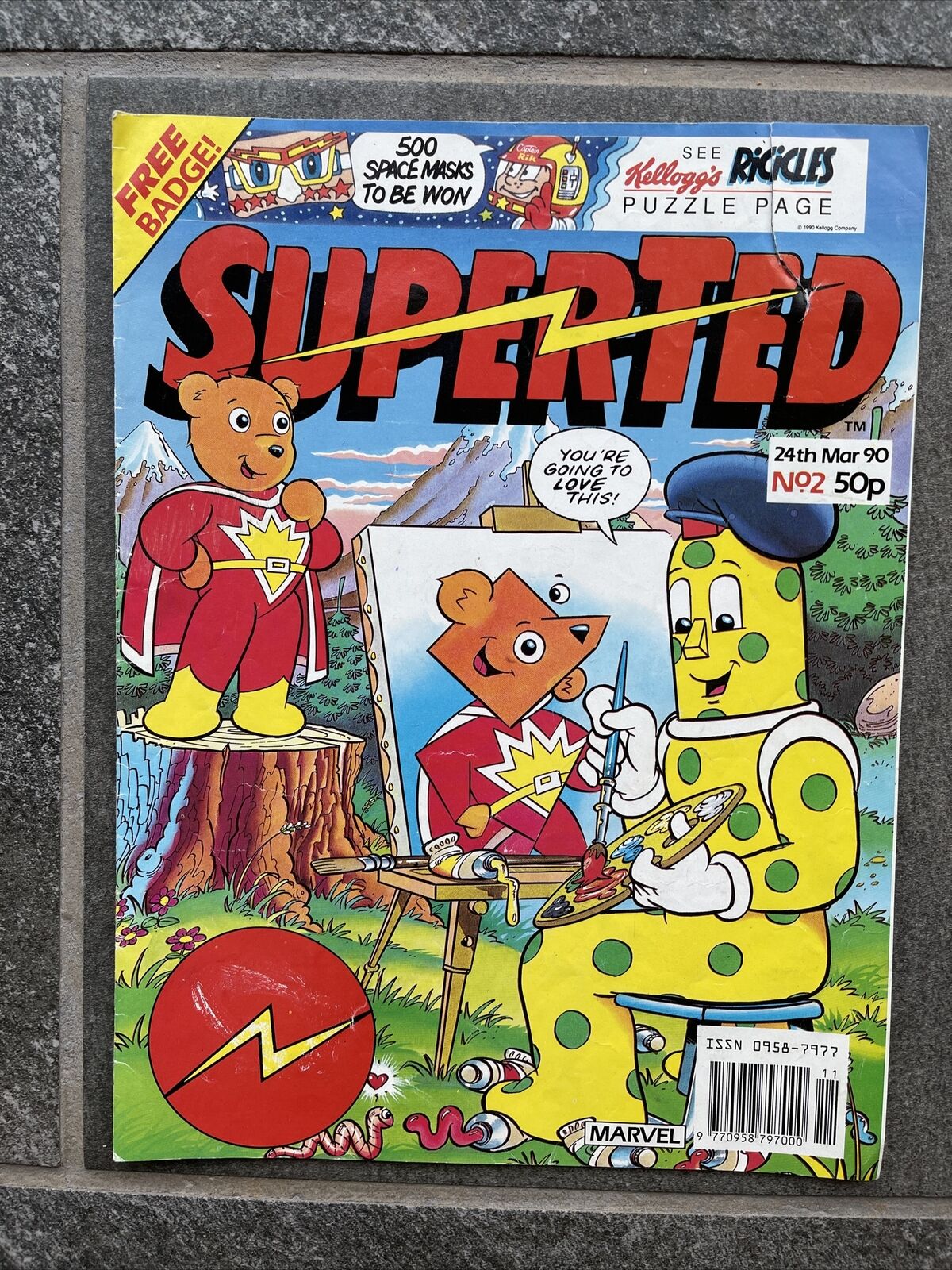 Boys Adventure Comics: UPDATED: Superted - Marvel UK