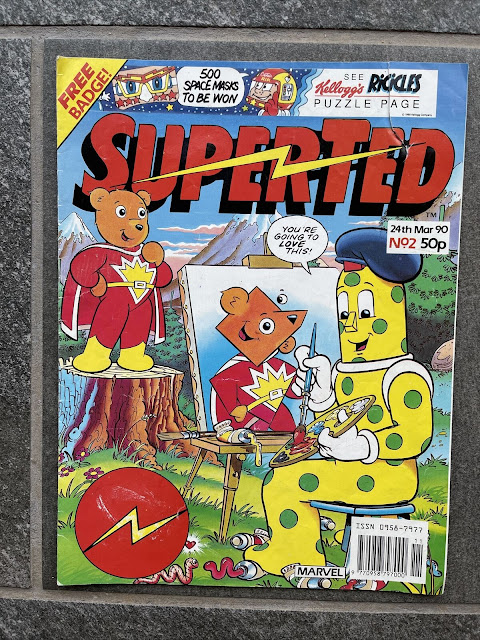 Boys Adventure Comics: UPDATED: Superted - Marvel UK