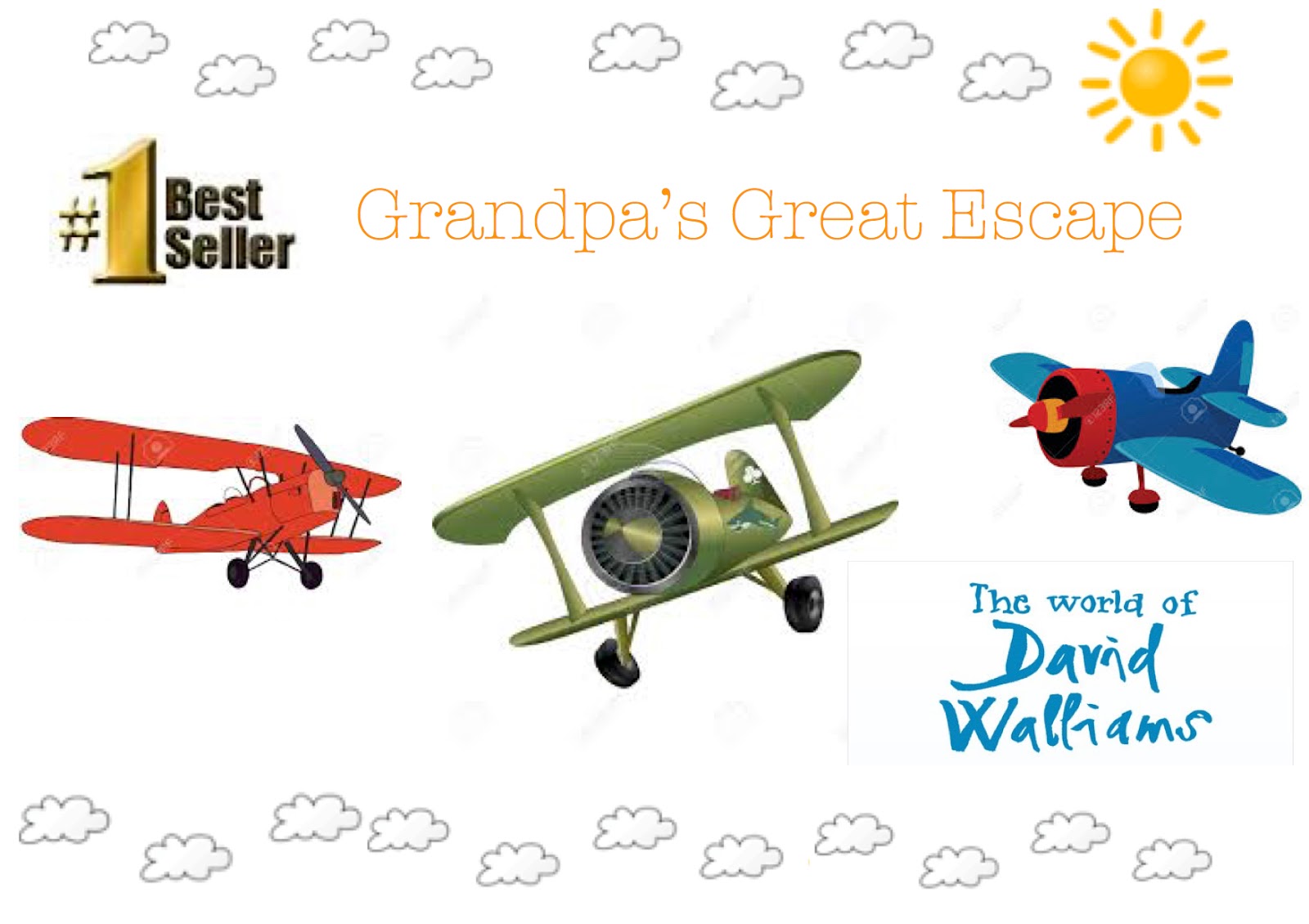 My Reading Log: Grandpa's Great Escape Book Cover