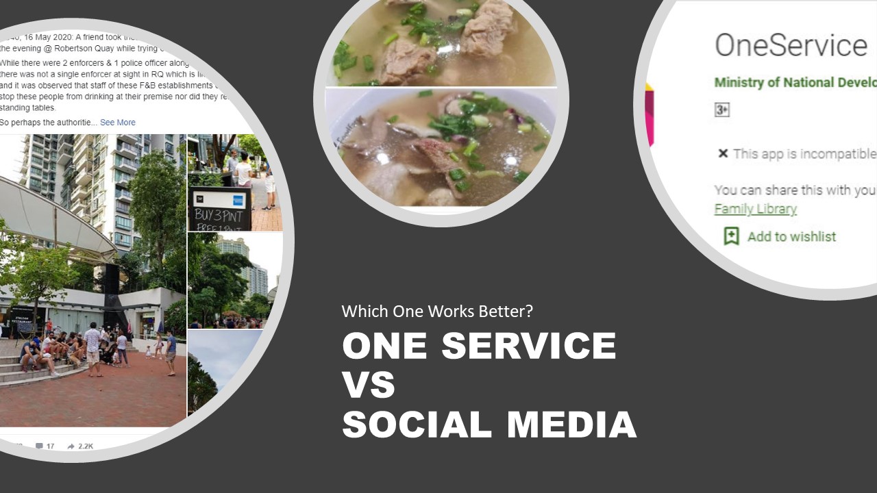 One Service App vs Social Media : Which one works better? - TheWackyDuo ...