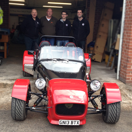 Great British Sports Cars Ltd: GBS ZERO GT FACTORY BUILD IS COLLECTED