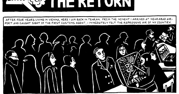 Read Persepolis 2, Section 10: The Return, Page 92