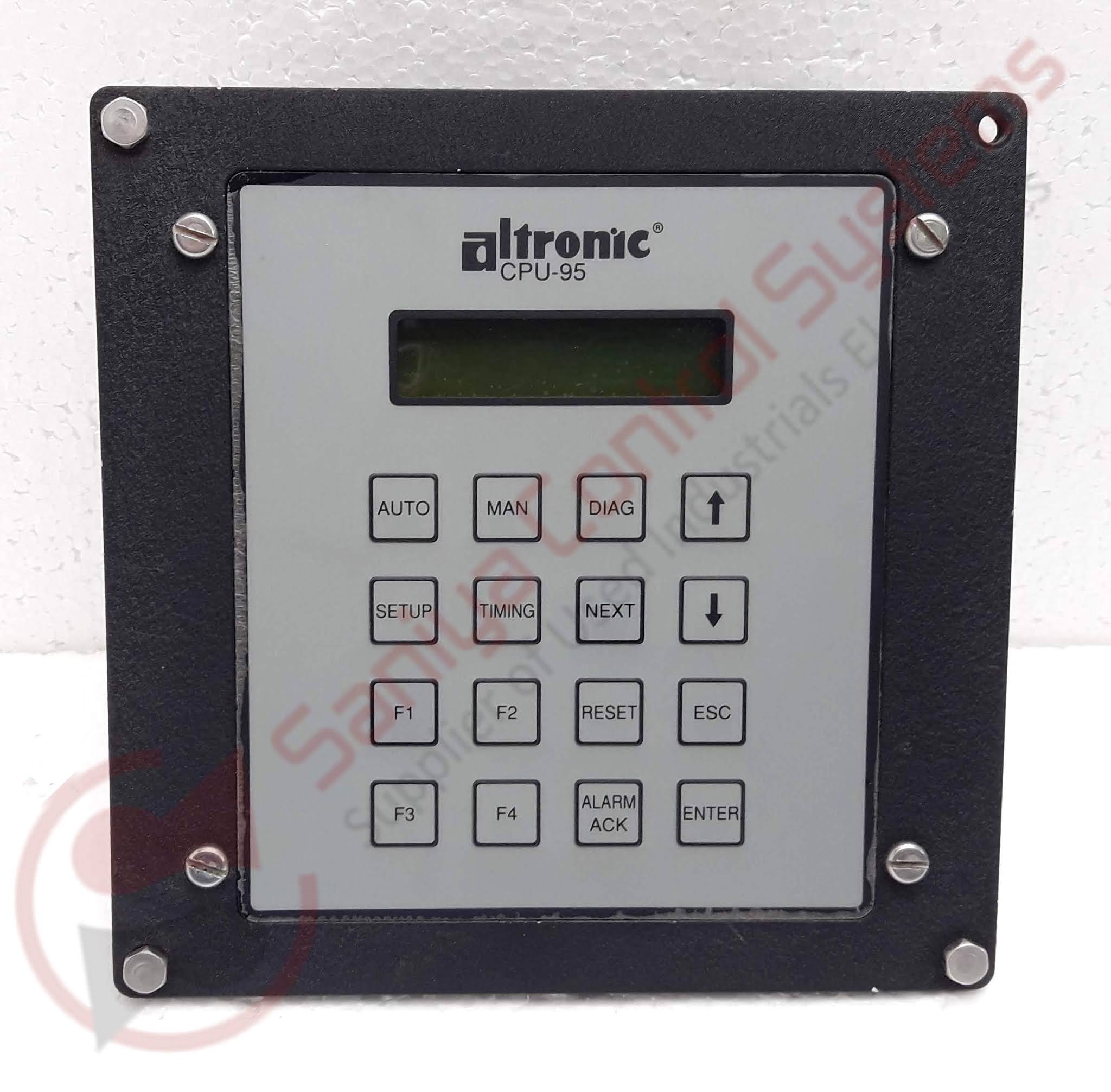 Saniya control systems: ALTRONIC CPU-95 IGNITION SYSTEM GAS ENGINE CONTROLS